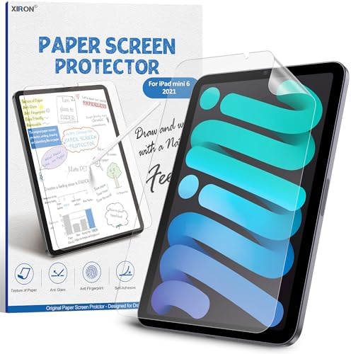 Amazon.com: XIRON [2 PACK] Paper Screen Protector for iPad 9th/8th/7th ...