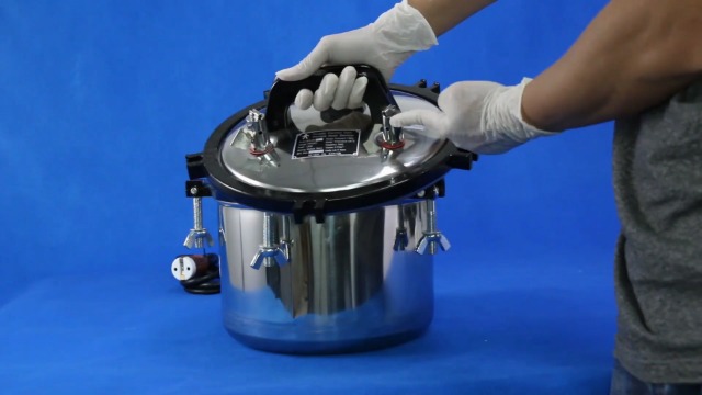 Watch Portable Steam Autoclave Sterilizer Equipment on Amazon Live