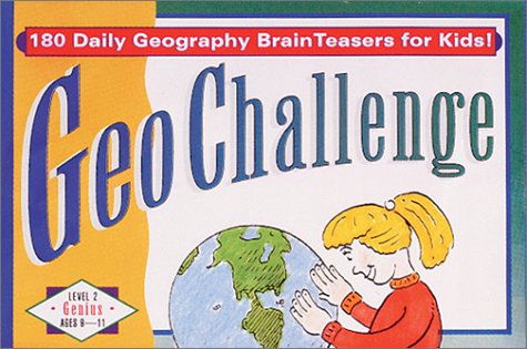 Geochallenge: 180 Daily Geography Brain Teasers for Kids (Super Genius ...