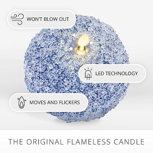 Snapklik.com : Luminara Spring Lake Crystal Beads Glitter Sphere ...