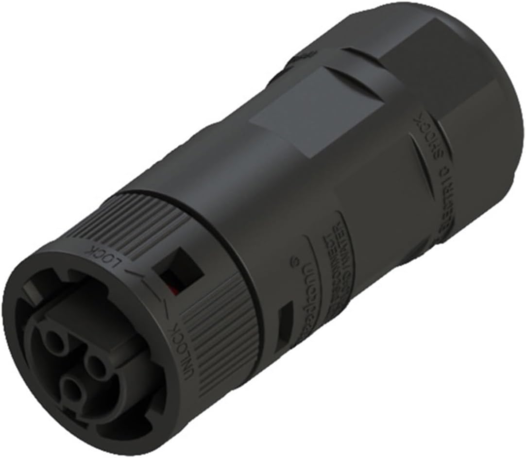 10pcs/Set Industrial Male and Female Plug Butt Connector Waterproof ...