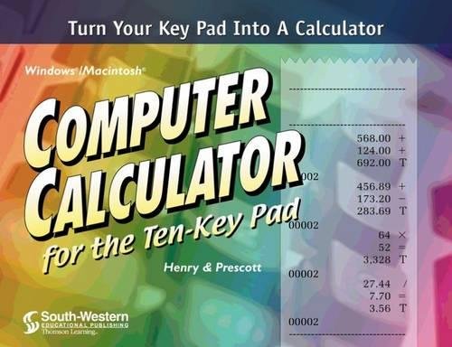 Amazon.com: Computer Calculator for the Ten-Key Pad (with CD-ROM ...