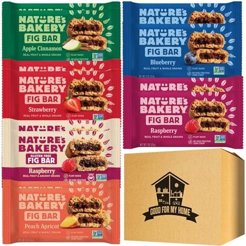 Amazon.com: Natures Bakery Fig Bar, Variety Pack, 2 oz, 40 ct : Grocery ...