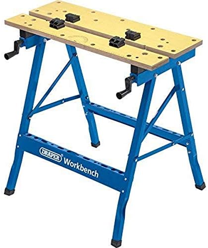 Draper 21353 Fold Down Workbench, 800mm , Blue : Amazon.co.uk: Business ...