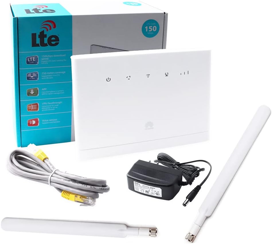 Amazon.com: Huawei B315s-519 4G LTE Modem Hotspot Wi-Fi Router 4G Card ...