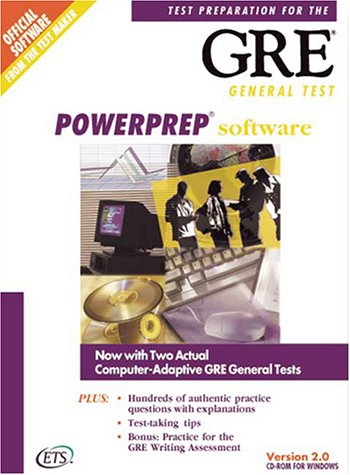 Buy Powerprep Software: Preparation for the Gre General Test 2.0 Book ...
