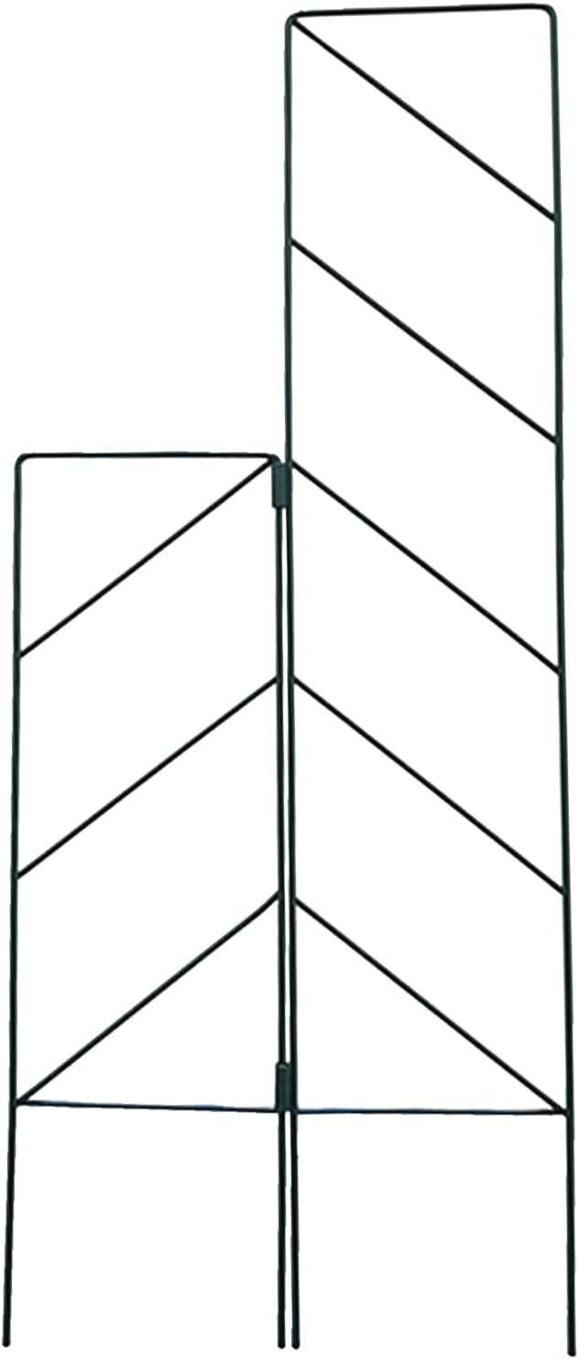 AIGTENG Plant Trellis Stakes, 23.6in and 15.7inch Climbing Plant Yard ...