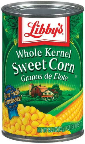 Amazon.com : Libby's Whole Kernel Sweet Corn, 15.25-Ounce Cans : Canned ...