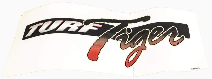 Amazon.com : Scag Decal, Turf Tiger Part # 481569 : Patio, Lawn & Garden