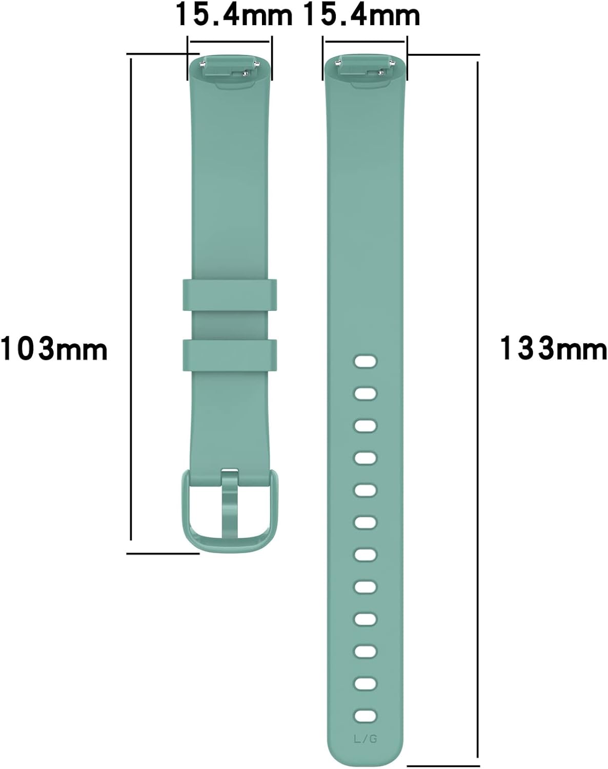 Amazon.com: MOTONG Compatible with Fitbit Inspire 3 Replacement Band ...