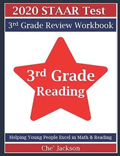 2020 STAAR Test 3rd Grade Reading Review Workbook: Jackson, Che ...