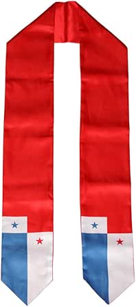 Amazon.com: Panama Panamanian Flag Graduation Stole/Sash/Scarf ...