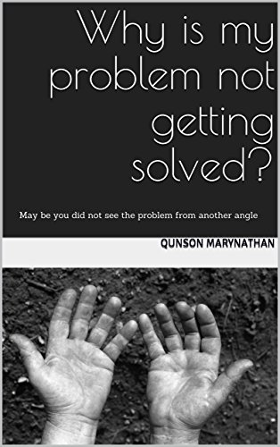 Why is my problem not getting solved?: May be you did not see the ...