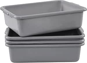 Hokky Washing up Bowl Rectangular, Small Plastic Commercial Bus Tubs ...