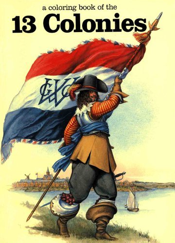 The Thirteen Colonies - A Coloring Book: Bellerophon Books ...