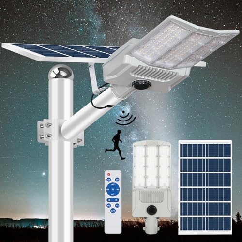 HWHDJ 4800W Heavy Solar Street Lights Outdoor Waterproof IP67 Super ...