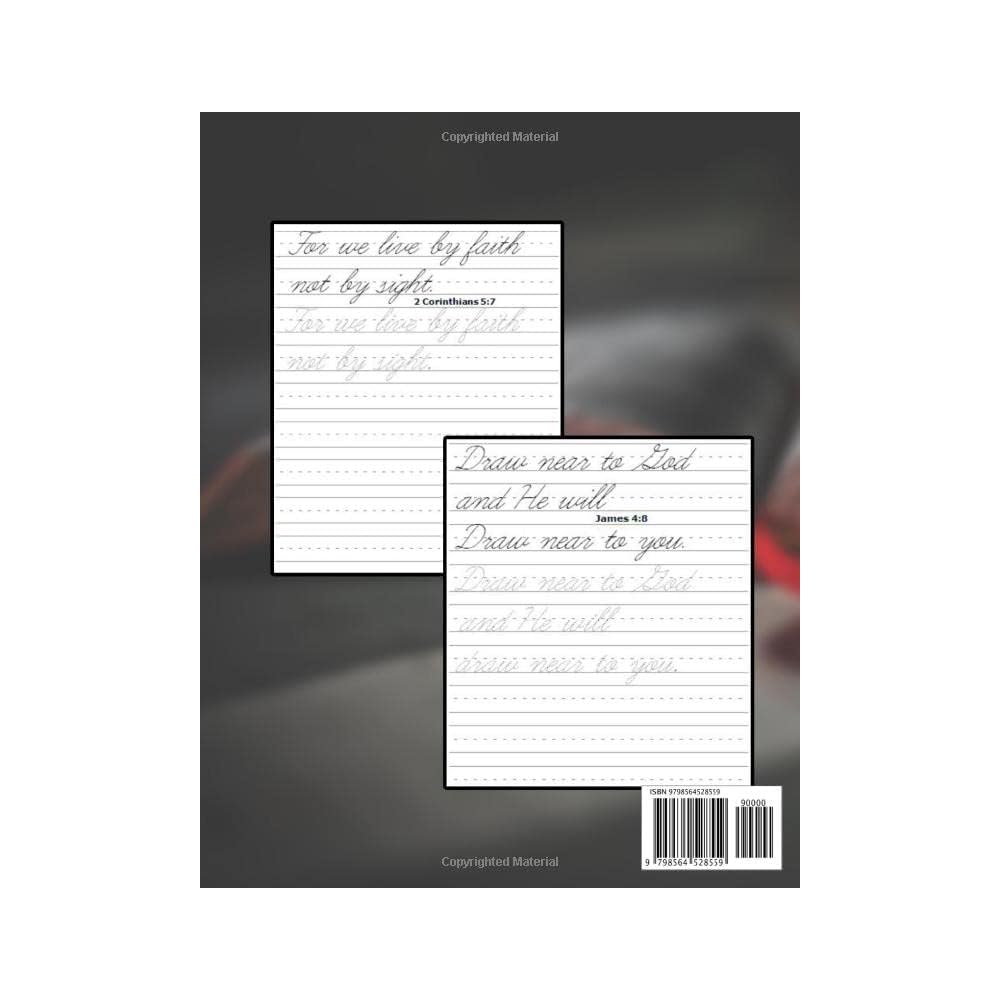 Bible Verses Cursive Handwriting Practice Workbook: Sri Lanka | Ubuy