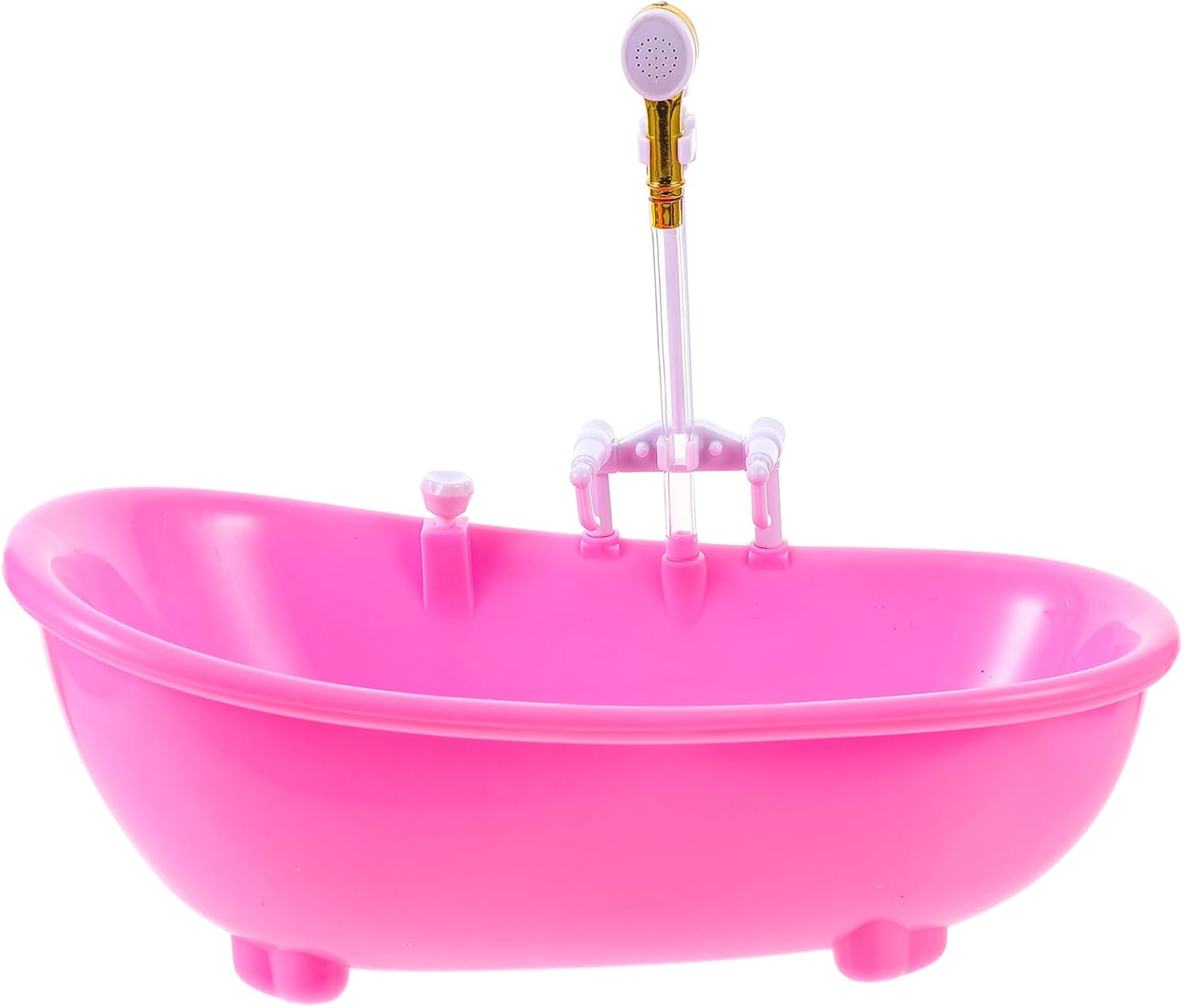 Amazon.com: Toyvian Toy Bathtub for Dolls, Baby Doll Real Working Bath ...