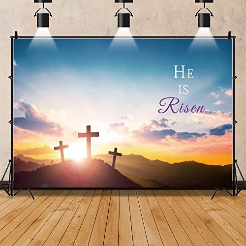 Amazon.com : Pnylzzyxh Easter Tomb Backdrop Resurrection of Jesus Empty ...