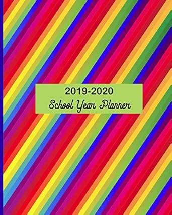 Amazon.com: School Year Planner: Back-to-School Student Daily, Weekly ...
