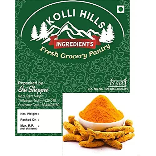 Turmeric Powder/Haldi Powder/Manjal Thool/Turmeric 100% Organic Grocery ...