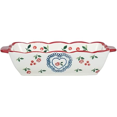 Small Ceramics Rectangular Baking Dishes with Handle for Oven Ceramic ...