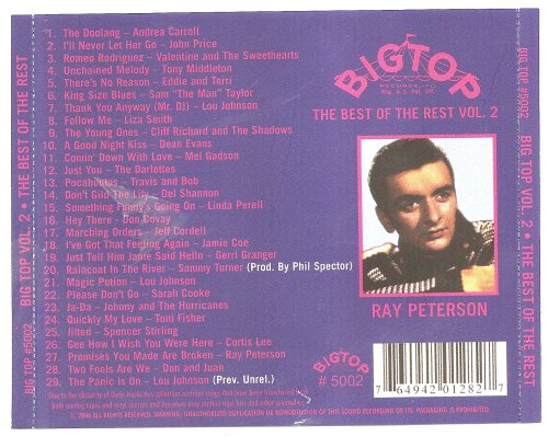 BIG TOP-BEST OF THE REST-VOLUME-2 - Amazon.com Music