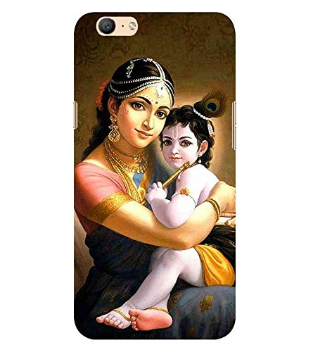 HiFi Designer Phone Back Case Cover Oppo A57 (Lord Krishna with Mother ...