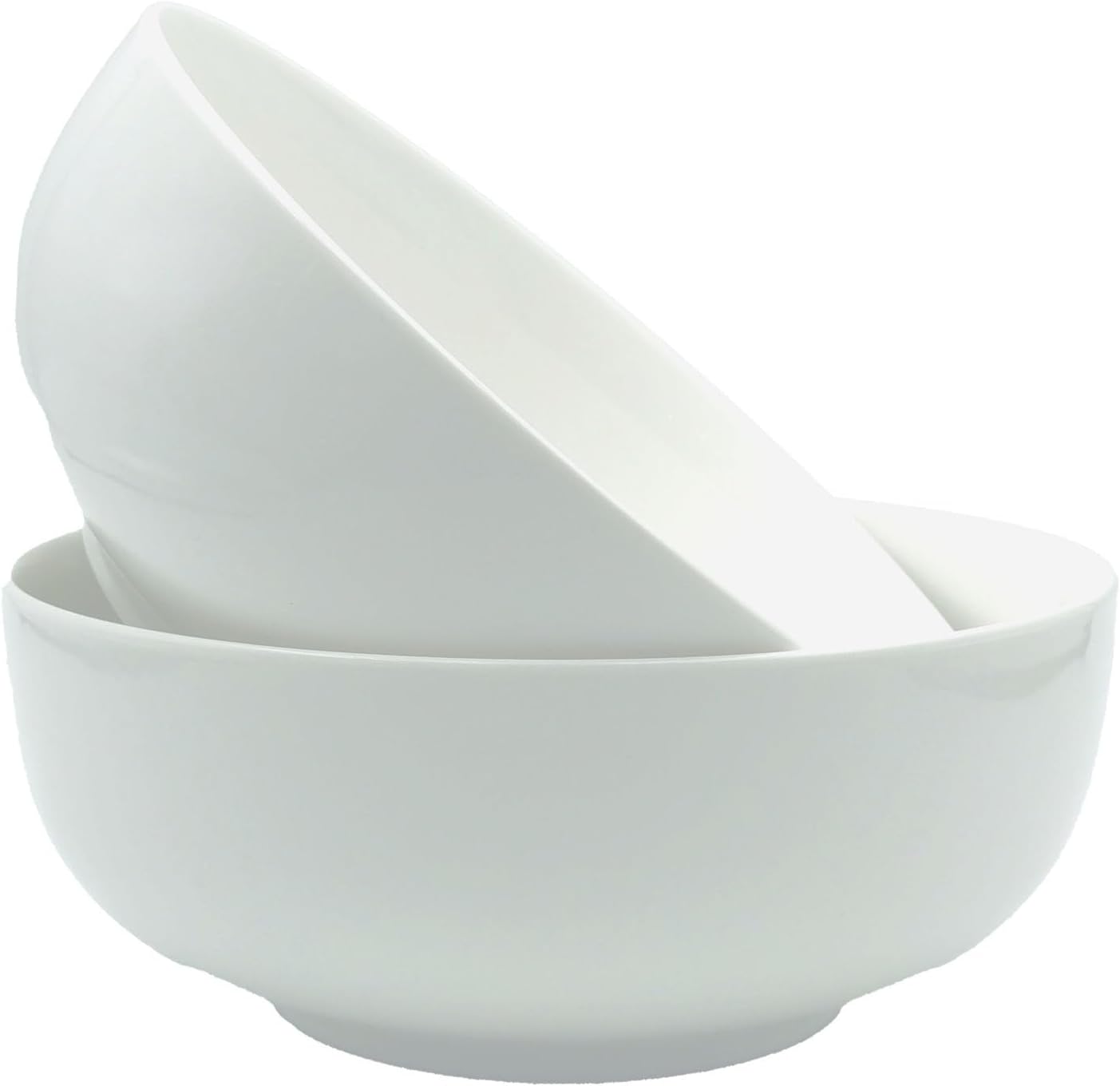 Amazon.com: Large Serving Bowl set of 2, 8 inch 54 oz ceramic Bowls, 2 ...