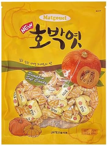 Amazon.co.jp: Matgouel ホバクヨッ 300g カボチャ飴 カボチャキャラメル カボチャソフトキャンディ 伝統お菓子 韓国 ...