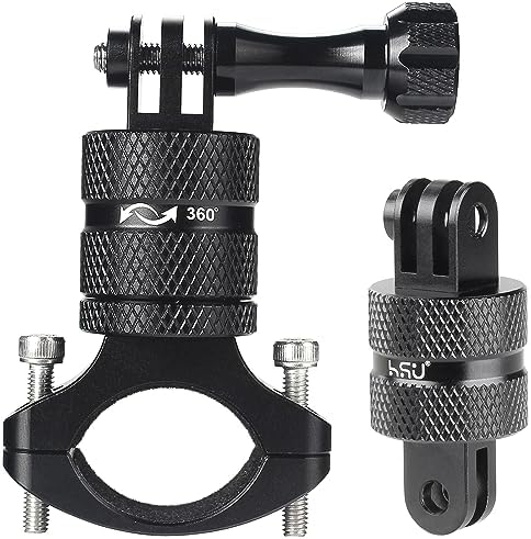 Amazon.com : HSU Aluminum 360 Degree Rotation Camera Mount and Bike ...