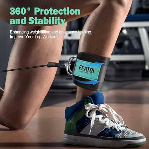 Snapklik.com : FEATOL Ankle Strap For Cable Machine, Cable Kick Back ...