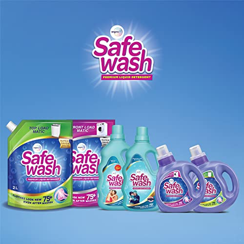 Safewash Premium Liquid Detergent 2L (Pack of 2 Pouch) for Woollens and ...
