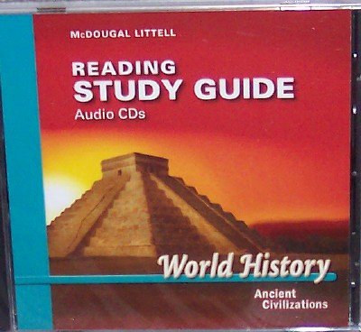 Amazon.com: World History Reading Study Guide Audio Cds Grade 6-8 ...