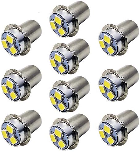 Amazon.com: Ruiandsion 2pcs P13.5S LED Bulb 18V White 2835 3SMD Chips ...