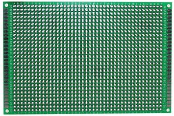 LUO PCB Protoype Blank PCB 2 Layers Double Side Protoboard for Arduino ...