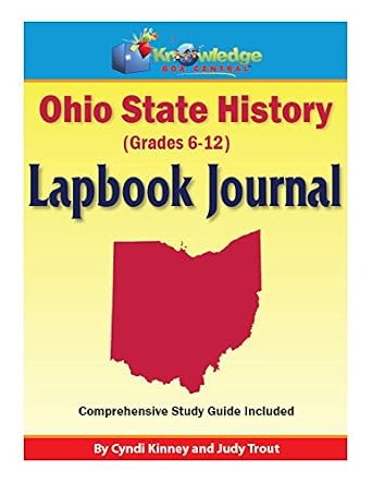 Ohio State History Lapbook Journal - Kindle edition by Kinney, Cyndi ...