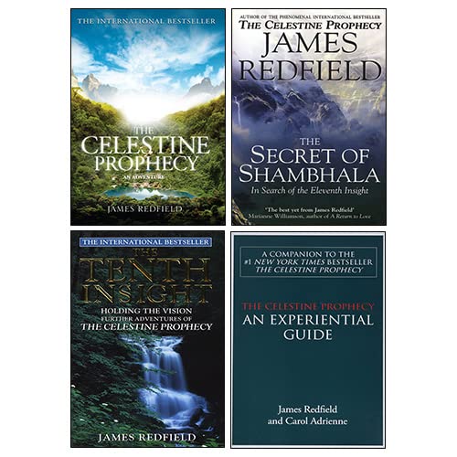 James Redfield 4 Books Collection Set (The Celestine Prophecy, The ...
