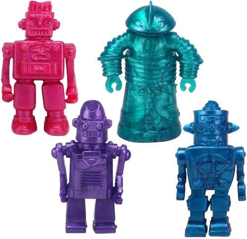 Amazon.com: Play Visions Stretchy Robots - 4 Pack : Toys & Games