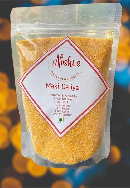Noshi's Maki Daliya | Maize Grit |Makai ka Daliya 400g | Corn Daliya ...