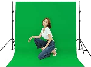 Photo Backdrop, Green Screen Backdrop with Stand, Professional ...