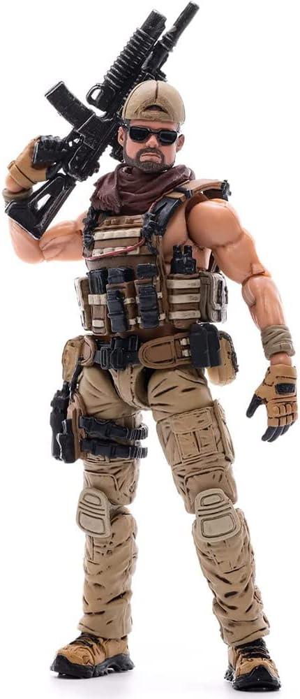 Amazon.com: JOYTOY 1/18 Action Figures 4 in Figures Military Model Toys ...