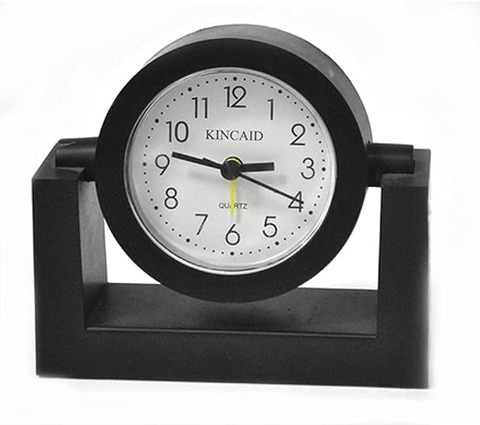 Amazon.com: Kincaid Swivel desktop Clock with Alarm : Home & Kitchen