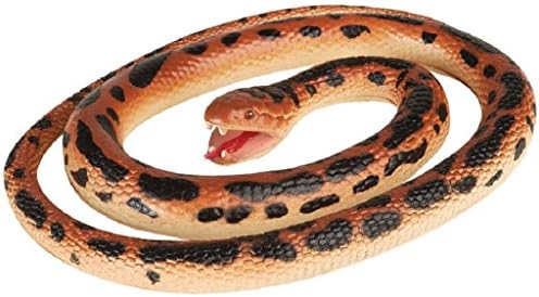 Yoogeer 47 Inches Rubber Lifelike Snake - Scary Gag Gift, Incredible ...