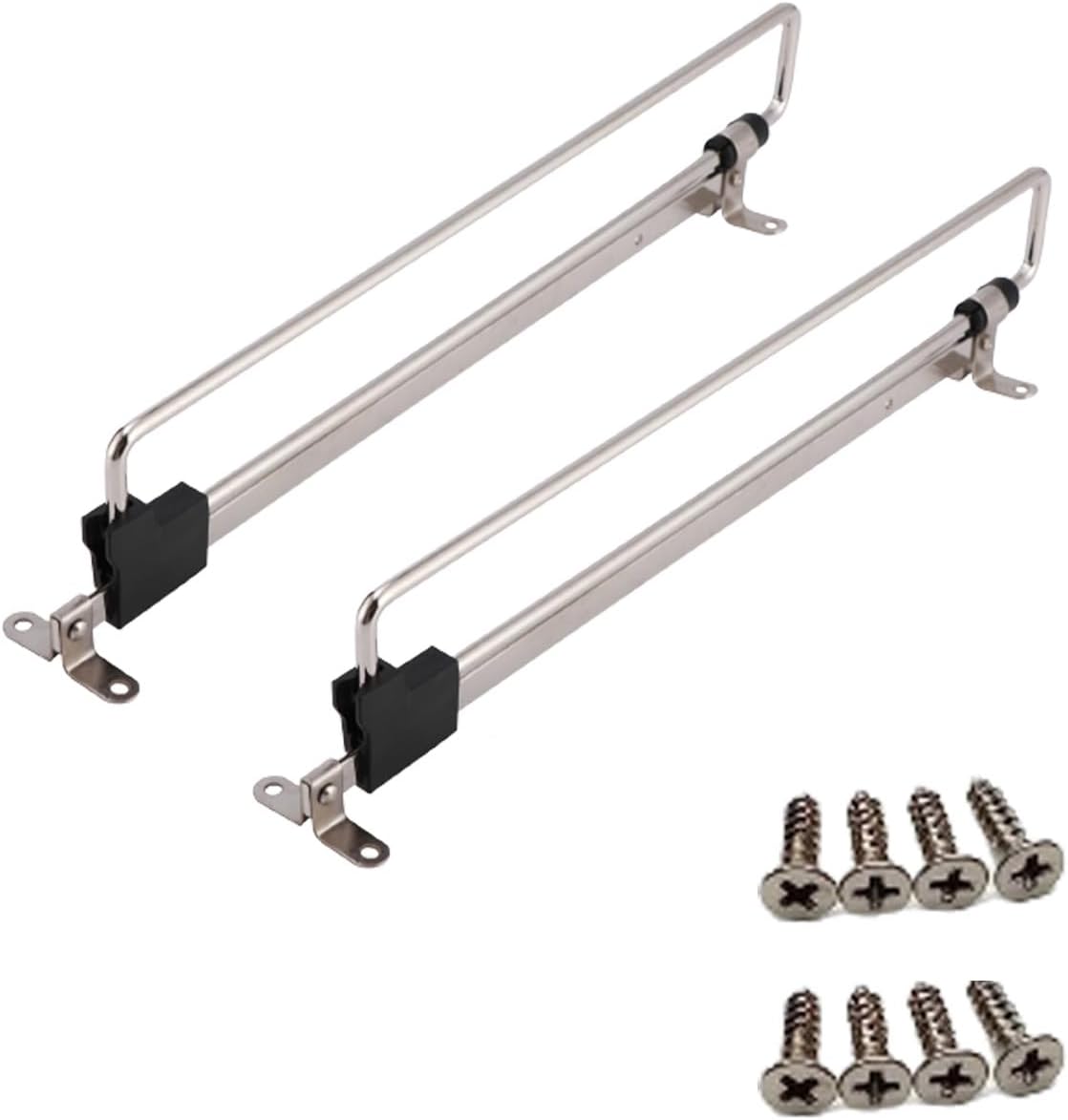 Amazon.com: Ragyzity Heavy Duty Retractable Closet Pull Out Rod ...