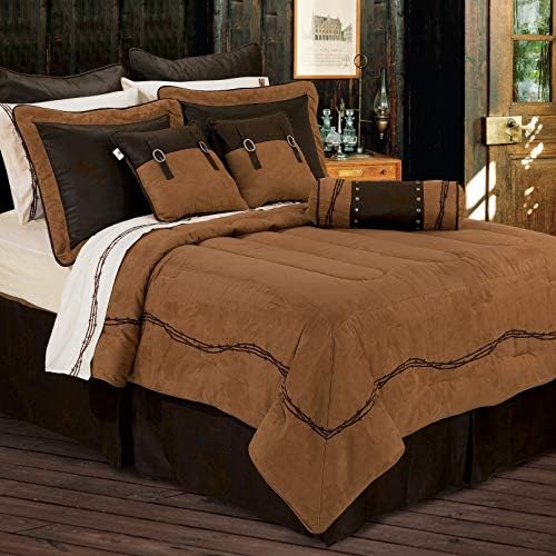 Amazon.com: Paseo Road by HiEnd Accents Barbwire Western Bedding 7 ...