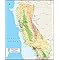 Amazon.com : 42 X 52 Large California State Wall Map Poster with ...