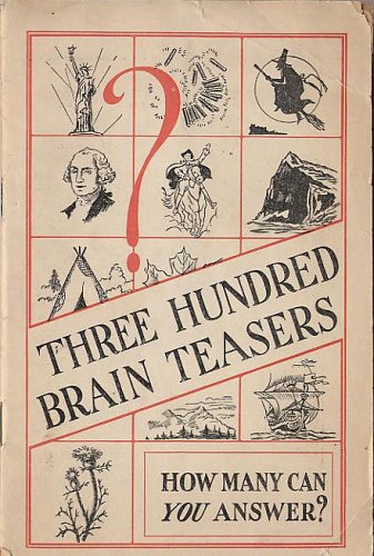 Three Hundred (300) Brain Teasers: Lydia Pinkham's Dependable Products ...