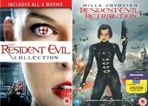 Resident Evil Movies Complete DVD Collection - Includes All 5 Movies [5 ...