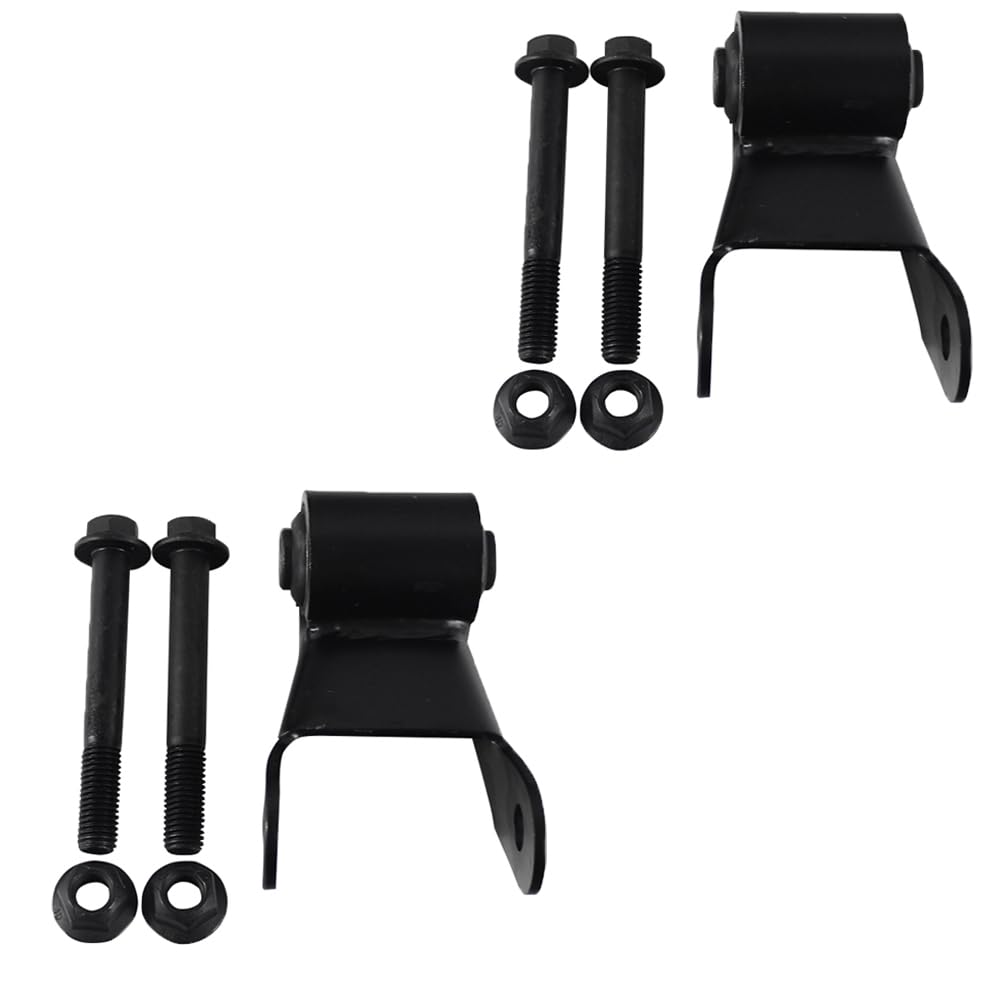 Leaf Spring Bracket Rear Leaf Spring Hanger & Shackle Bracket Kit For ...